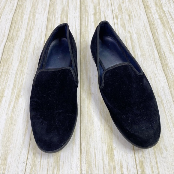 Duke + Dexter | Shoes | Duke Dexter Black Velvet Bowler Loafer | Poshmark